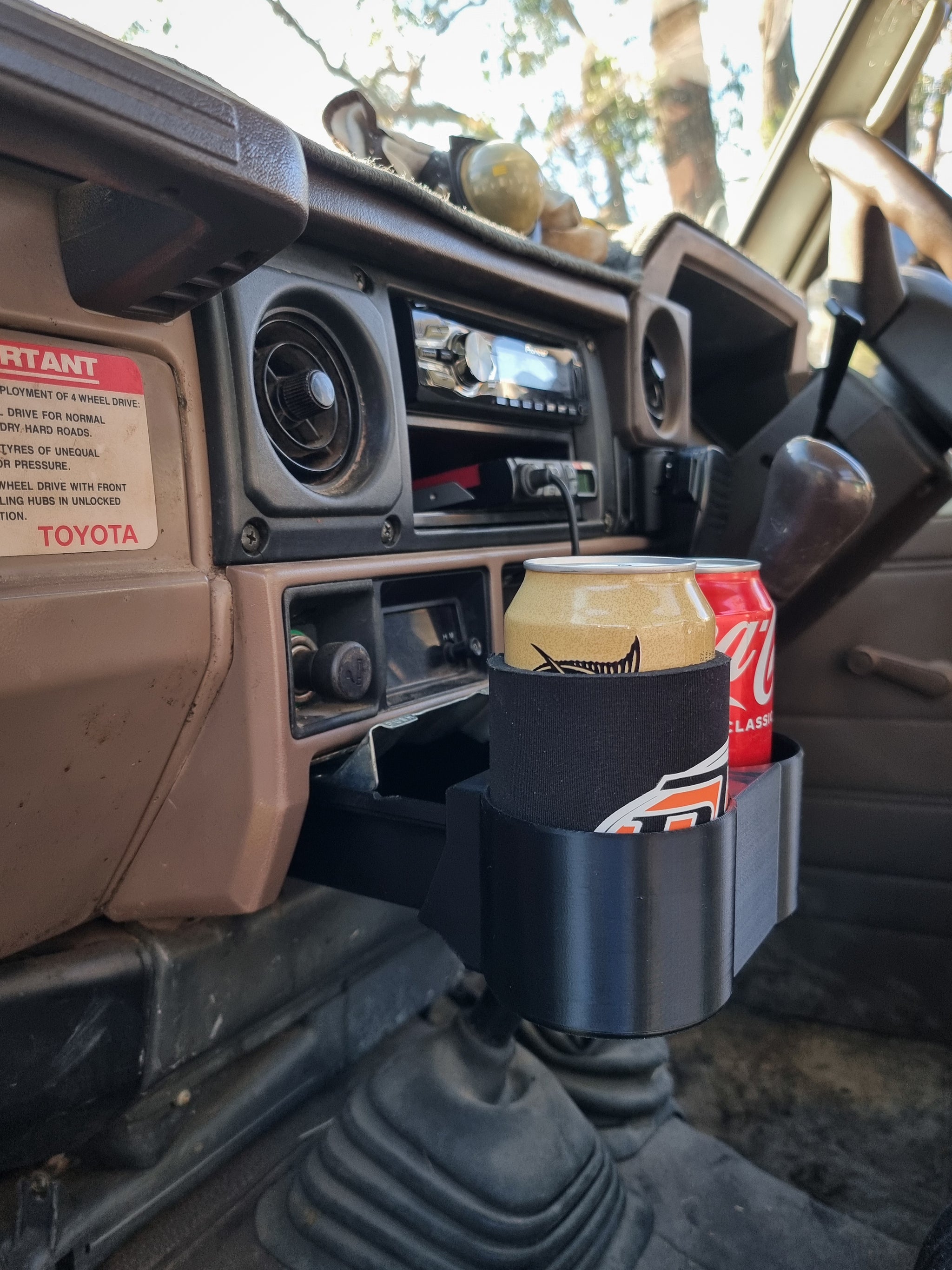 70 Series Steel Dash Cup holders – Ashtray Replacement | CG Cruisers ...