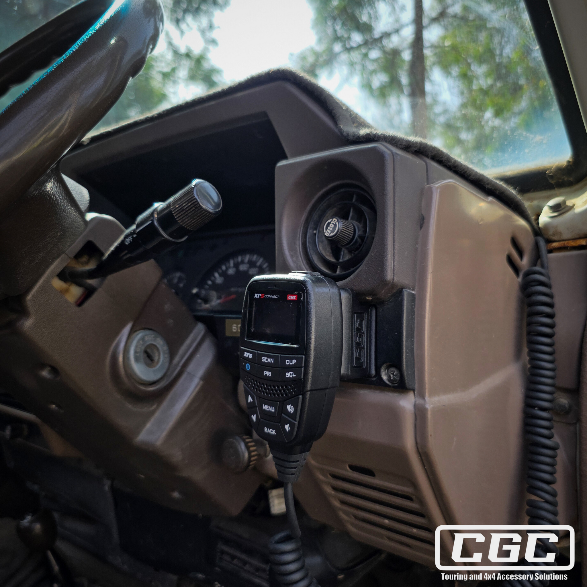 70 Series Land Cruiser UHF Switch Blank Mount | CG Cruisers – CGC ...